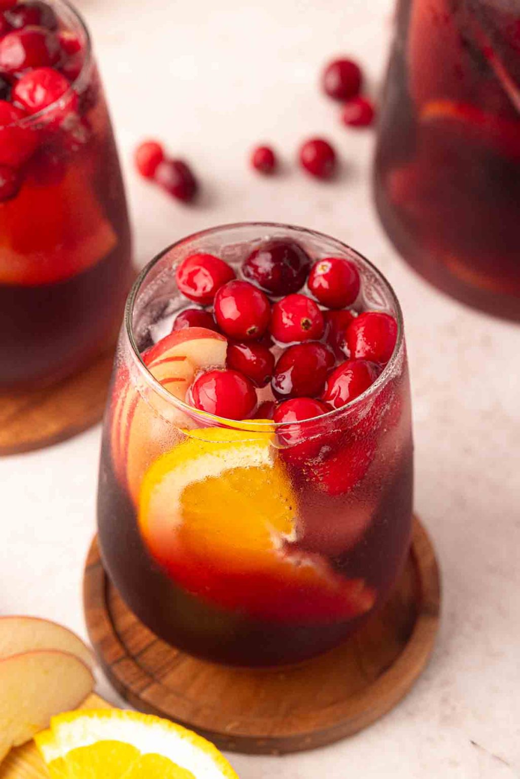 Fall Sangria Recipe - Lena's Kitchen