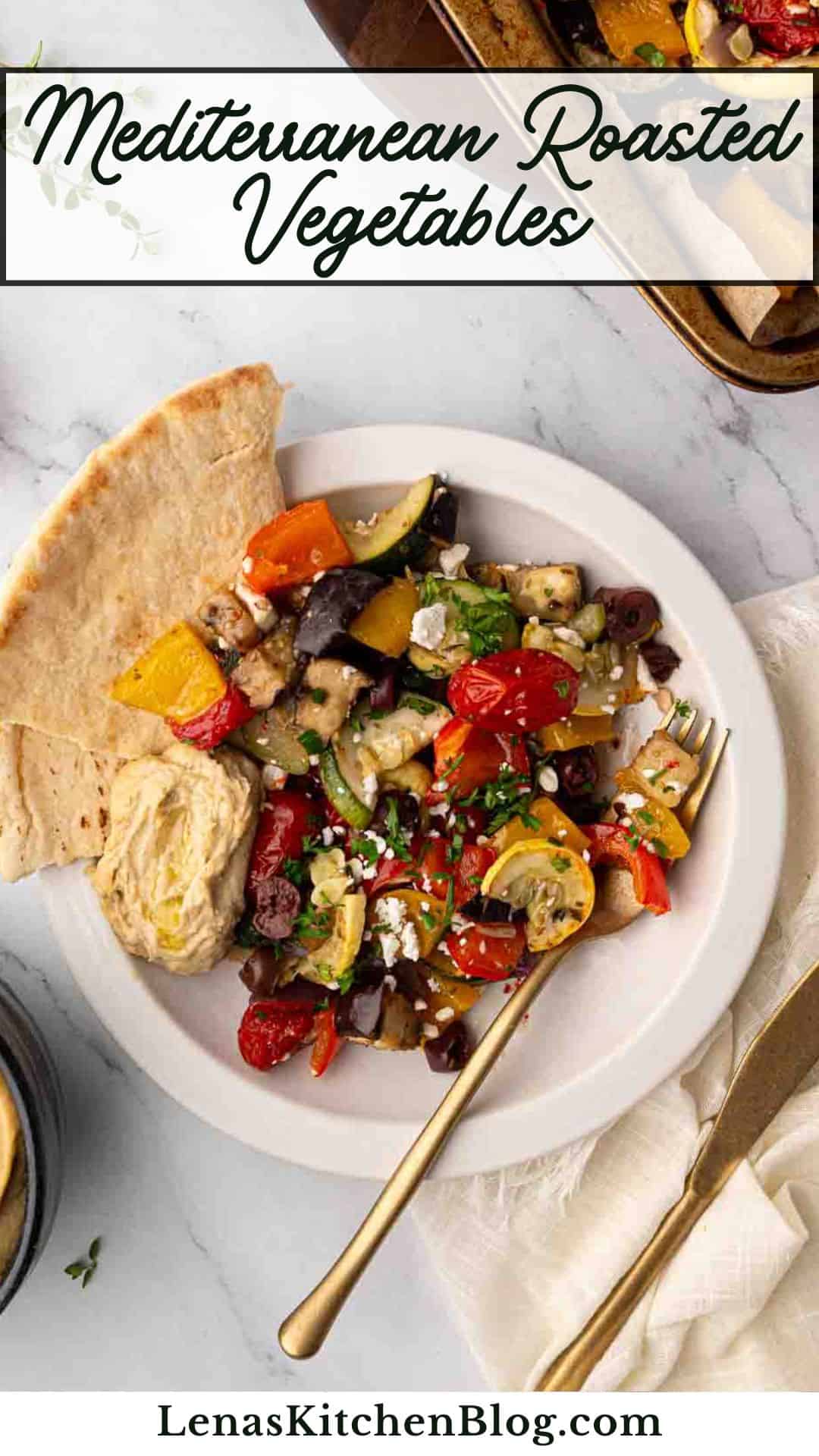 Mediterranean Roasted Vegetables - Lena's Kitchen