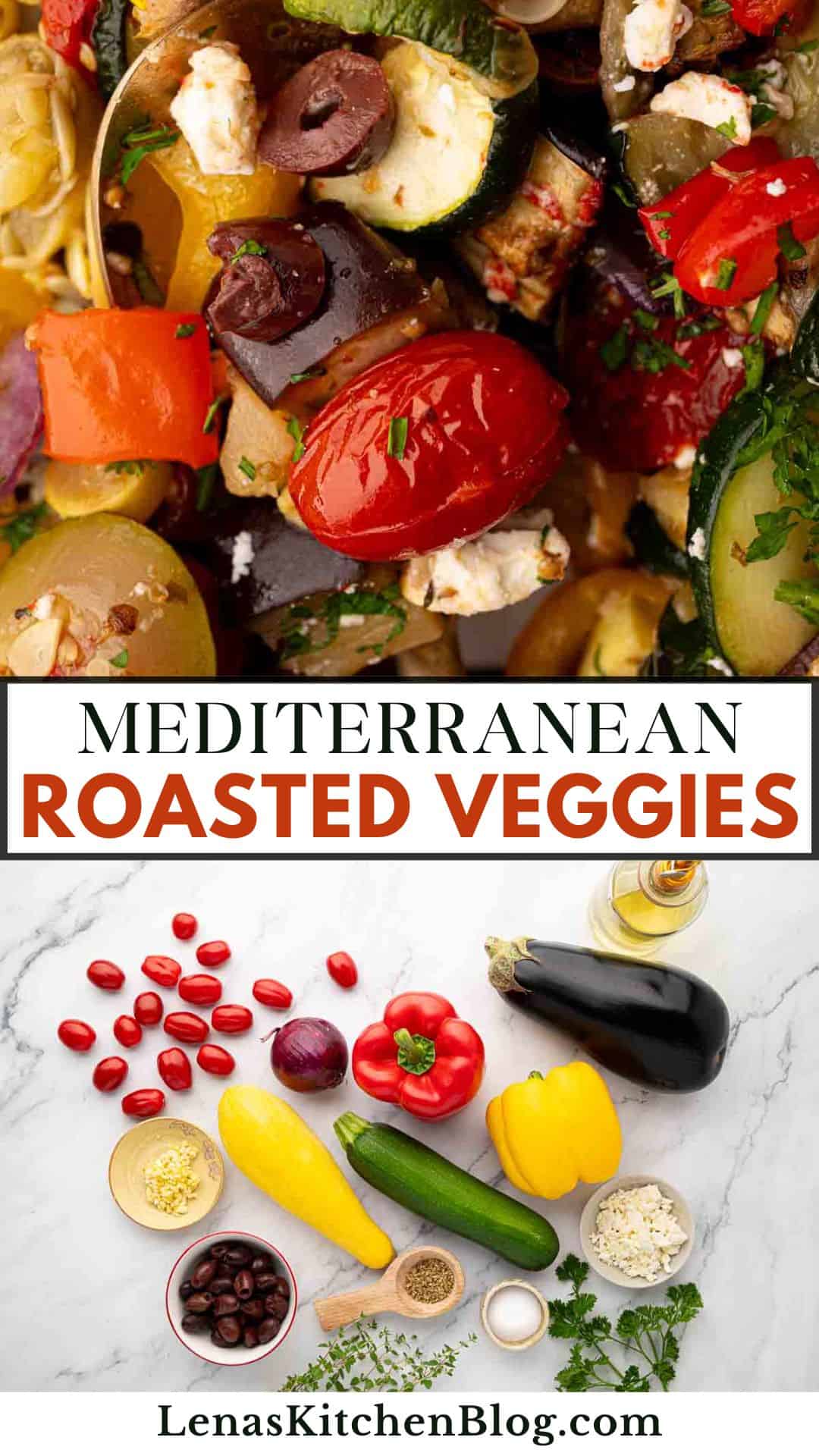 Mediterranean Roasted Vegetables - Lena's Kitchen