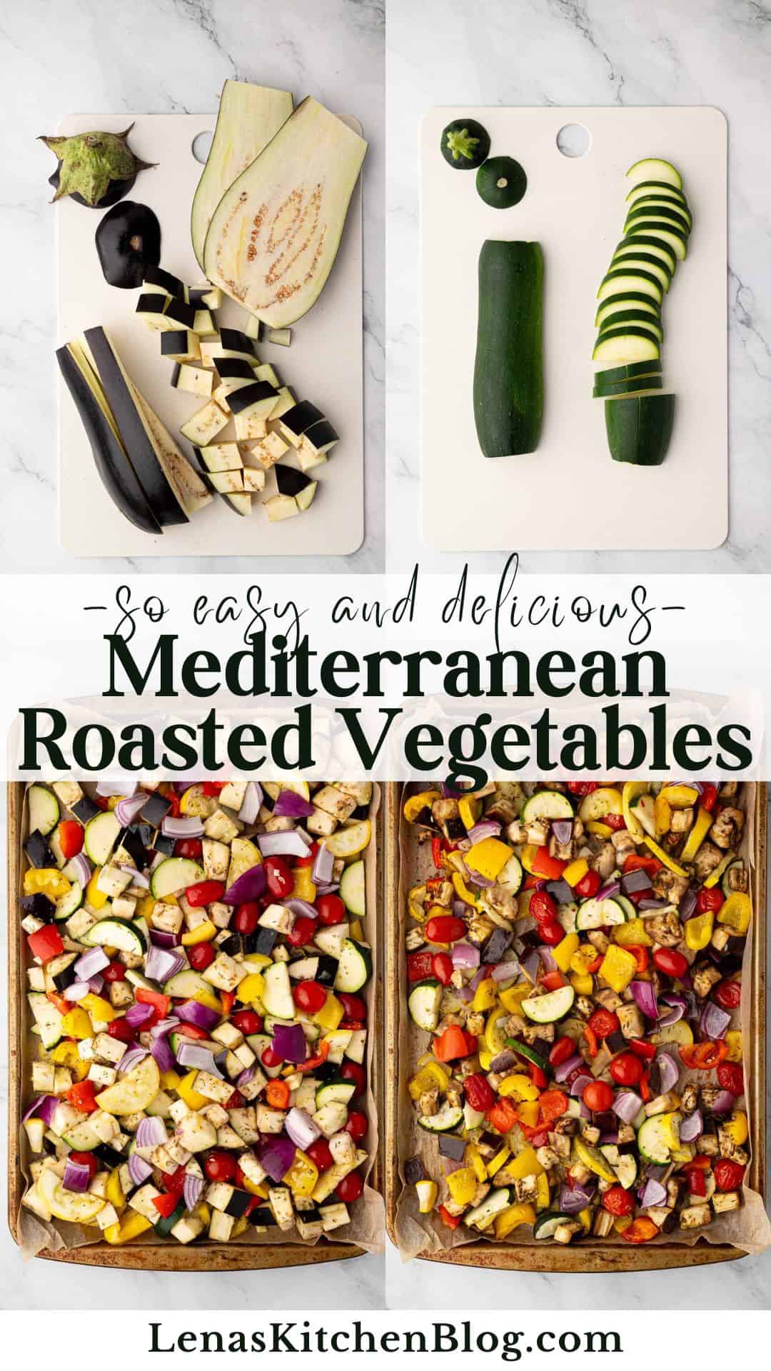 Mediterranean Roasted Vegetables - Lena's Kitchen