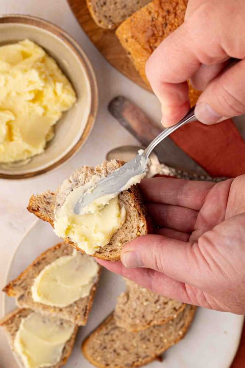 Homemade Butter Recipe - Lena's Kitchen