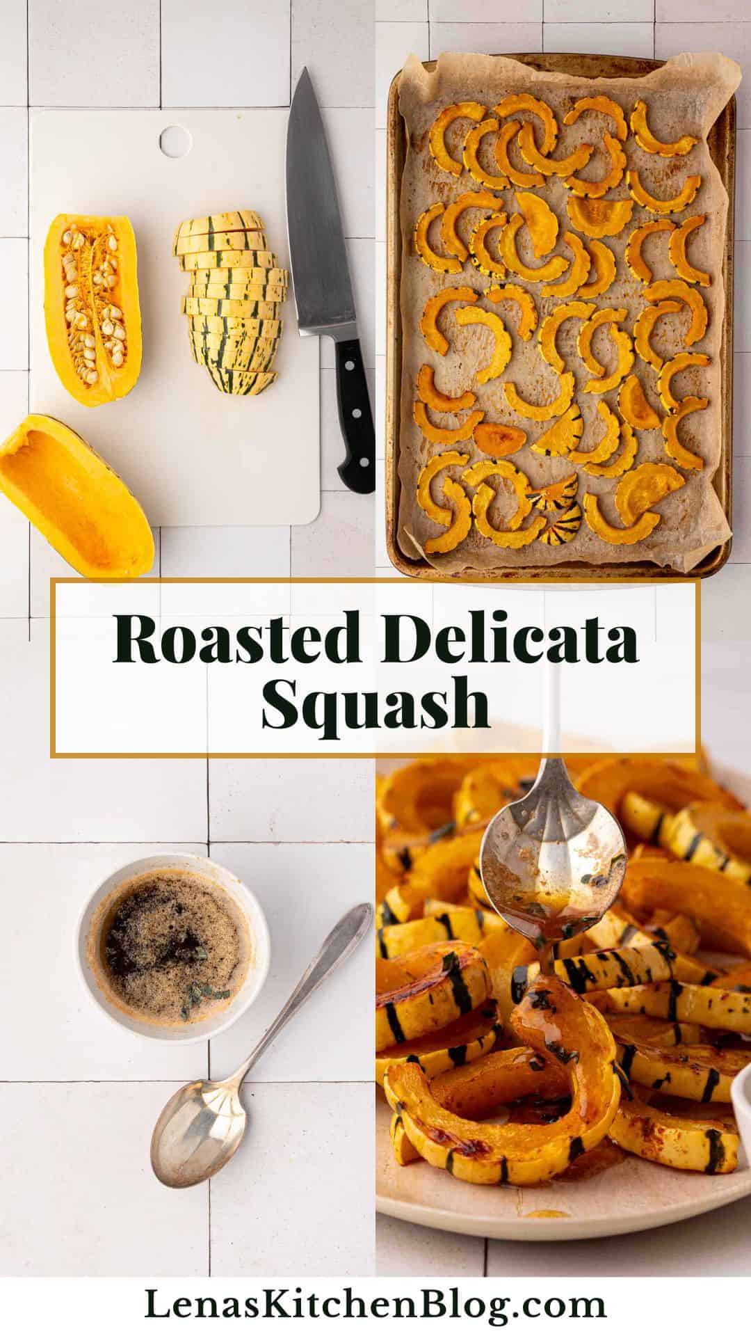 Roasted Delicata Squash - Lena's Kitchen