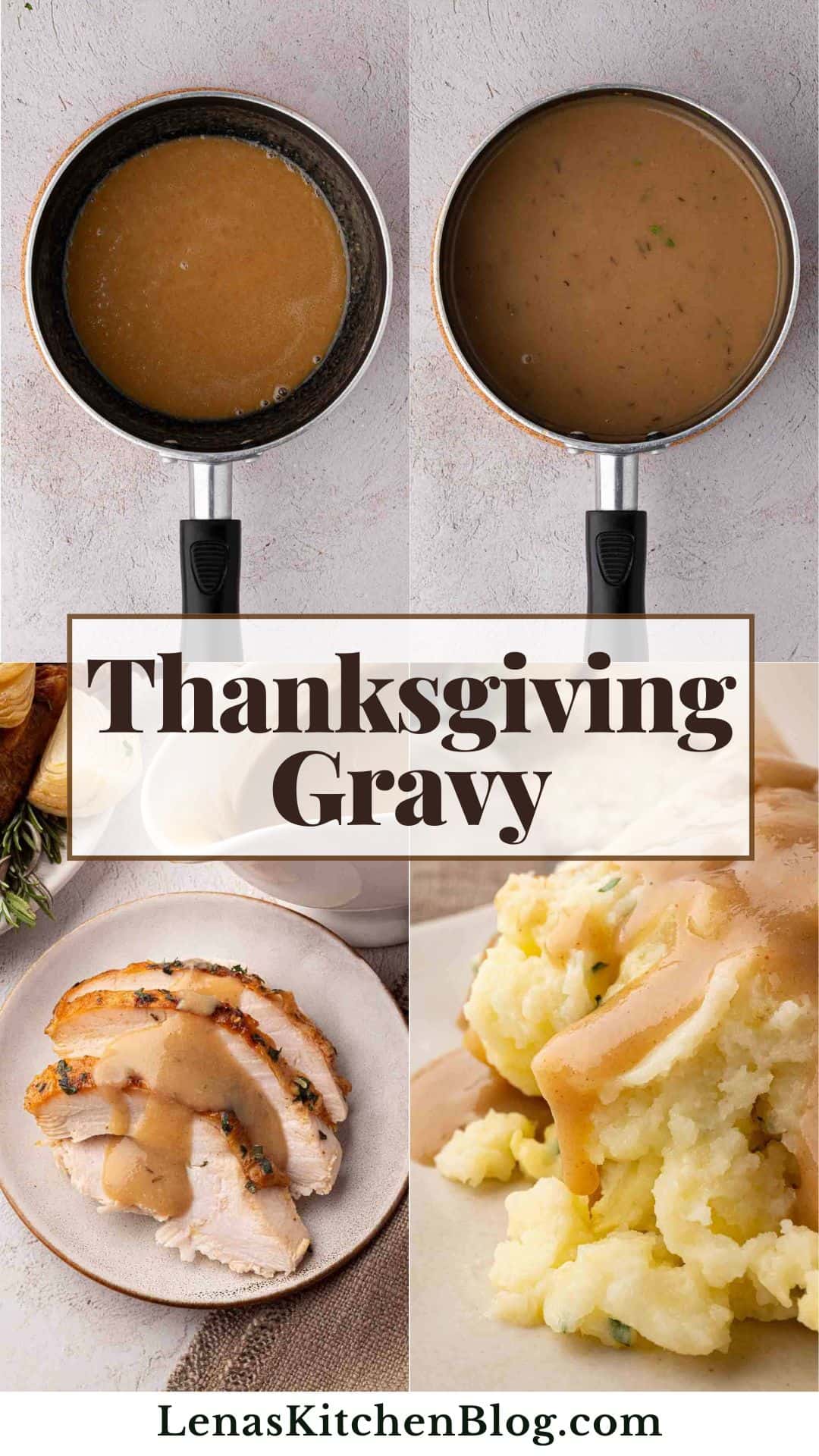 Thanksgiving Gravy - Lena's Kitchen