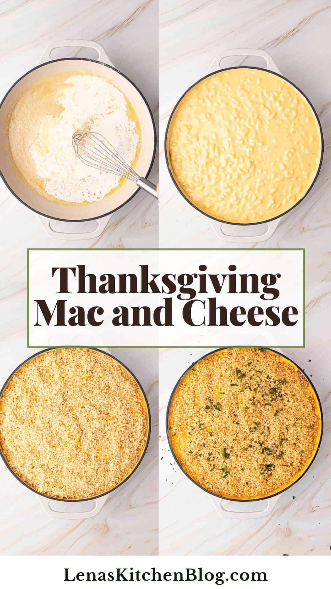 Thanksgiving Mac and Cheese - Lena's Kitchen