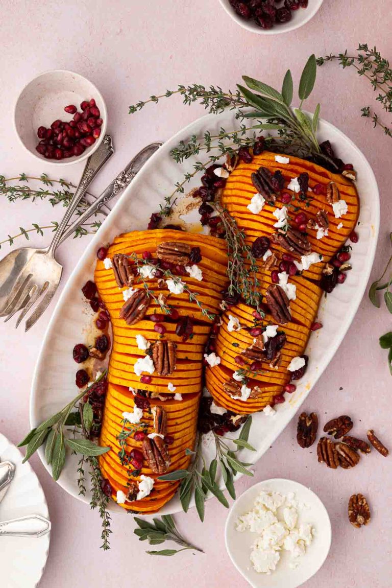 Maple Roasted Butternut Squash - Lena's Kitchen