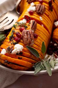 Maple Roasted Butternut Squash - Lena's Kitchen