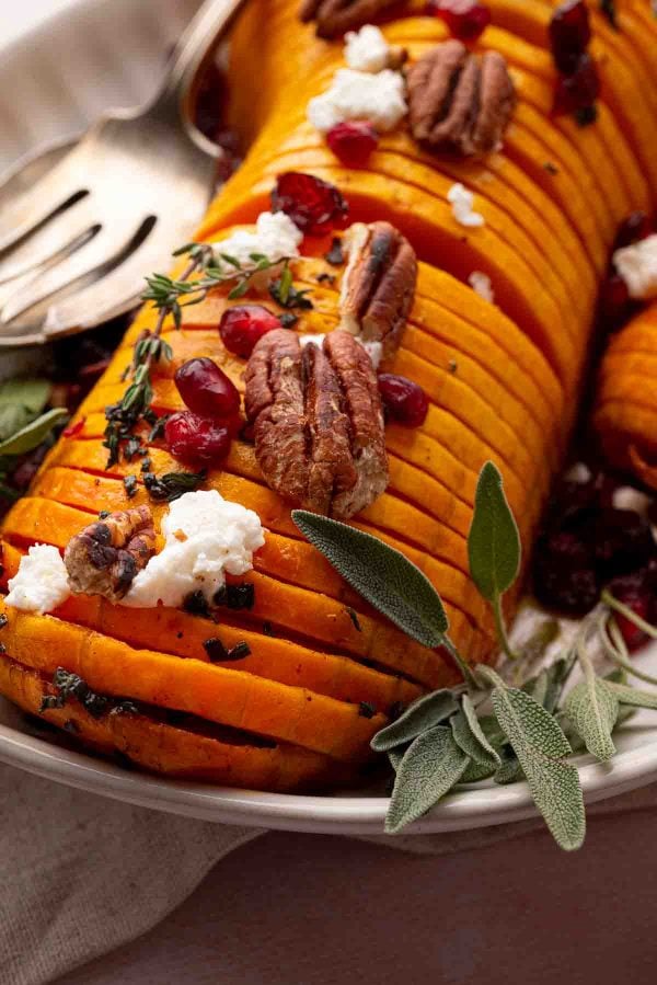 Maple Roasted Butternut Squash - Lena's Kitchen