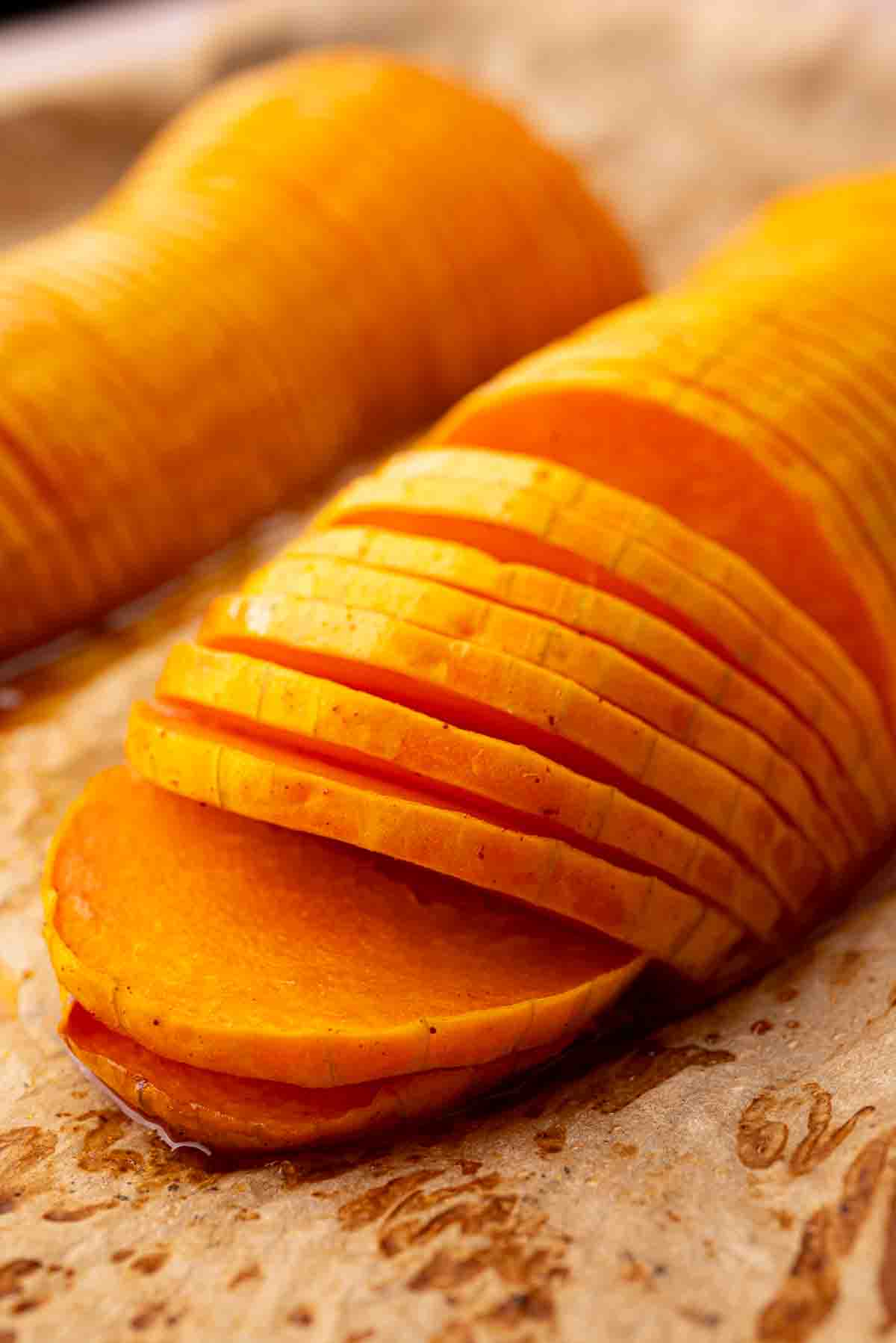 Maple Roasted Butternut Squash - Lena's Kitchen