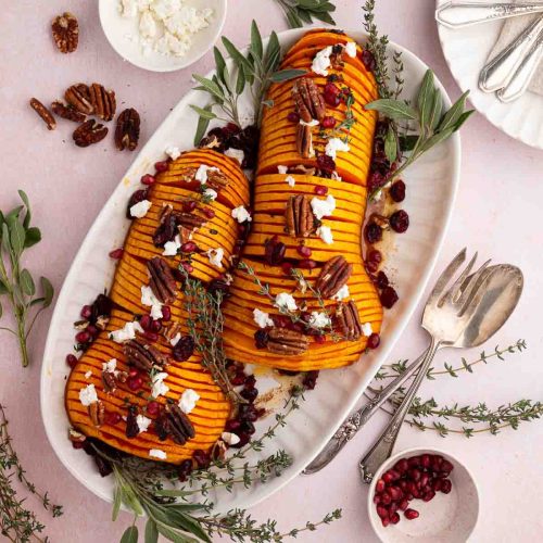 Maple Roasted Butternut Squash - Lena's Kitchen