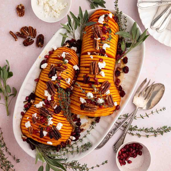 Maple Roasted Butternut Squash - Lena's Kitchen