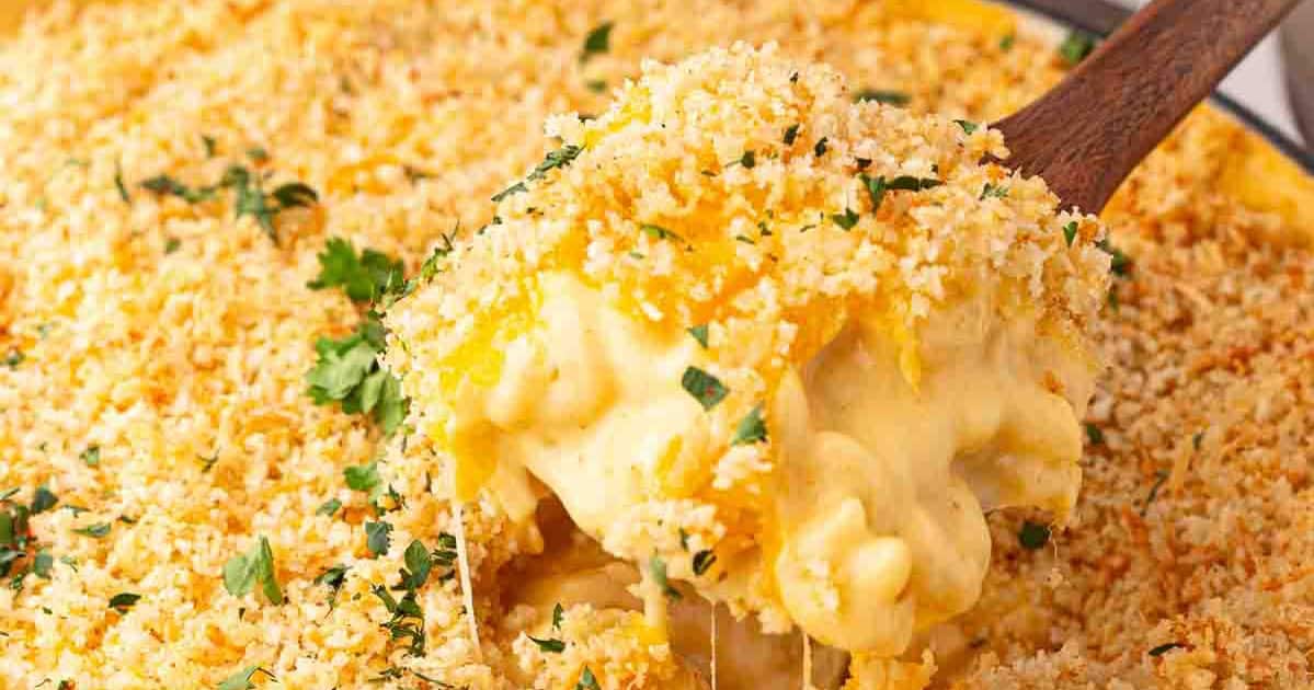 Thanksgiving Mac and Cheese - Lena's Kitchen