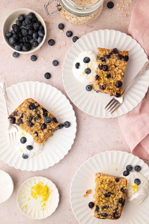 Healthy Baked Oatmeal - Lena's Kitchen