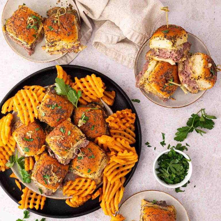 Roast Beef Sliders - Lena's Kitchen