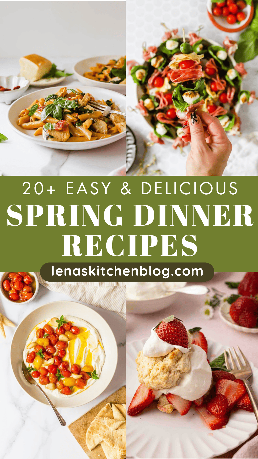 Spring Dinner Recipes - Lena's Kitchen